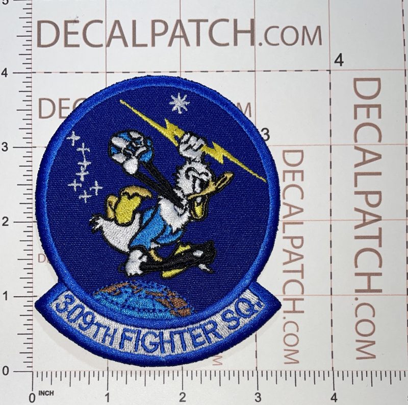 USAF 309th Fighter Sq Duck Viper Driver Graduate Patch - Decal Patch - Co