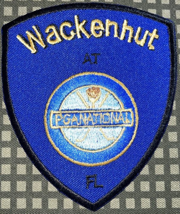 Wackenhut FL Security Private Shoulder Patch - Decal Patch - Co