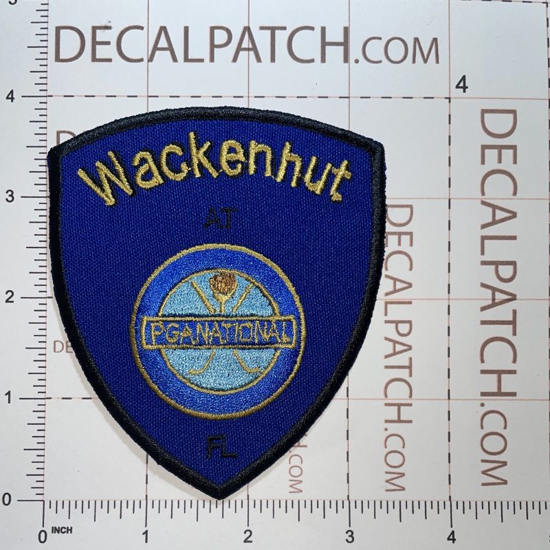 Wackenhut FL Security Private Shoulder Patch - Decal Patch - Co