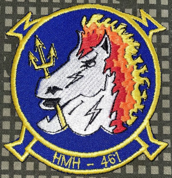 USMC HMH-461 Squadron Patch - Decal Patch - Co