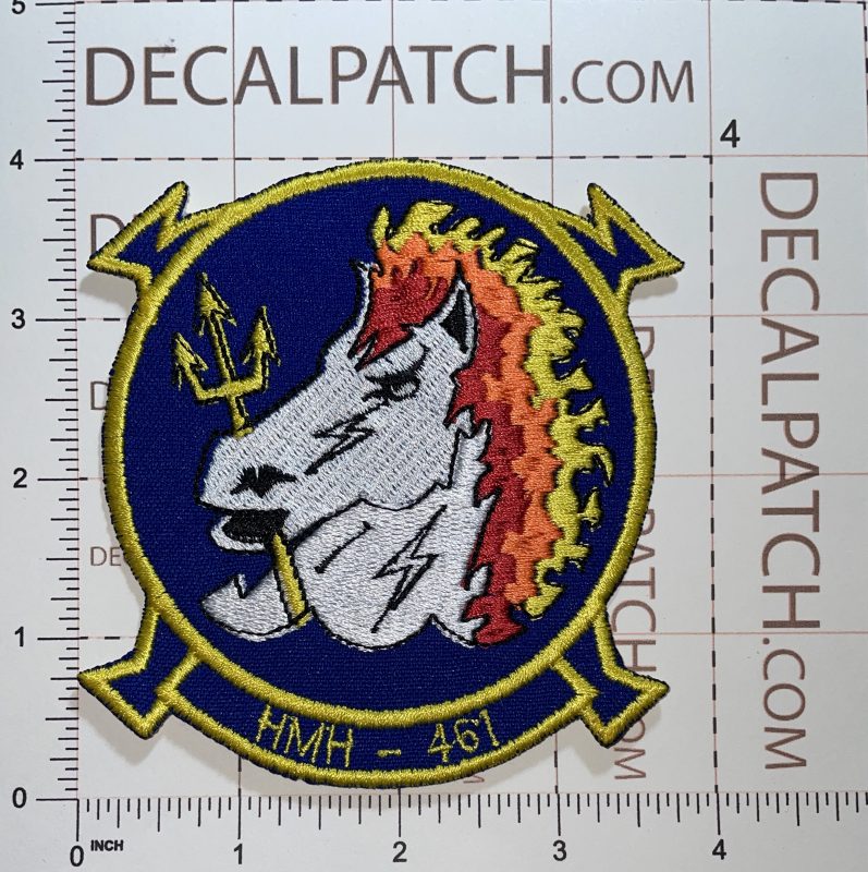USMC HMH-461 Squadron Patch - Decal Patch - Co