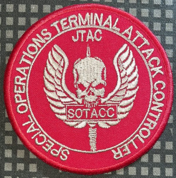 SOTACC JTAC Special Operations Terminal Attack Controller Patch - Decal ...