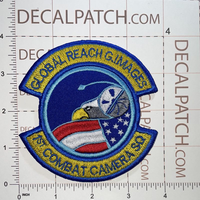 USAF 1st Combat Camera Squadron Global Reach Global Images Patch ...