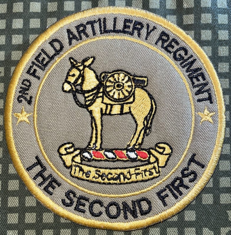 US Army 2nd Field Artillery Regiment "The Second First" Patch - Decal ...