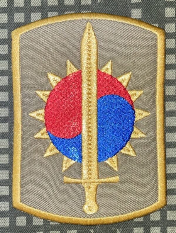 US Army 8th Military Police Brigade Patch - Decal Patch - Co